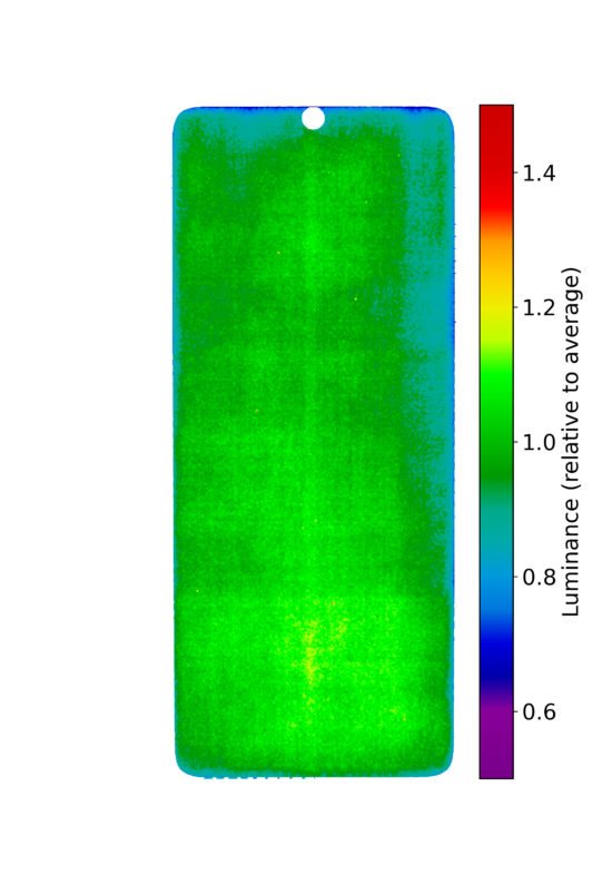 Huawei Pocket 2 Display test - DXOMARK