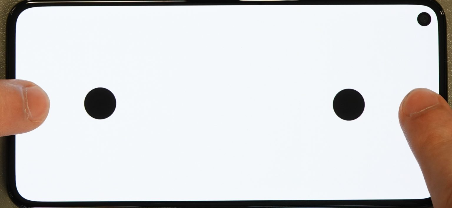 Google Pixel 5 Display review: Good motion control - DXOMARK